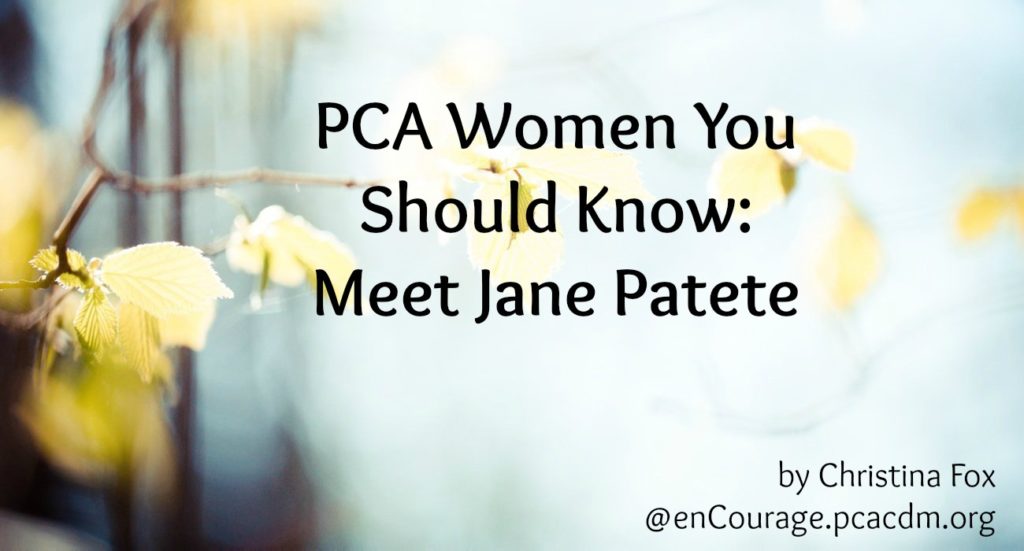 PCA Women You Should Know: Meet Jane Patete – Women.pcacdm.org
